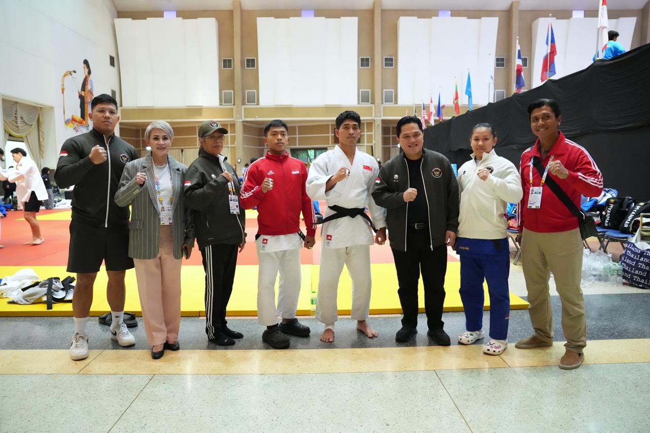 Menpora Erick Thohir Beri Motivasi Atlet Indonesia di SEA Games 2025 ...